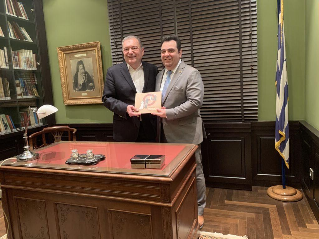 ΕΠΙΣΚΕΨΗ ΤΟΥ ΔΗΜΑΡΧΟΥ ΠΥΛΑΙΑΣ ΧΟΡΤΙΑΤΗ ΙΓΝΑΤΙΟΥ ΚΑΪΤΕΖΙΔΗ ΣΤΑ ΓΡΑΦΕΙΑ ...